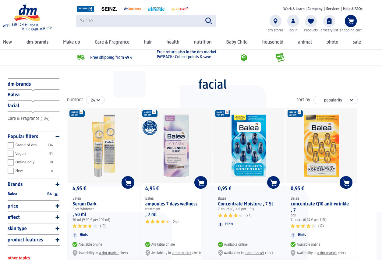 【品牌介紹】德國超紅人氣護膚品 BALEA ！時空膠囊、安瓶及面膜全部不用 $10 ！ - MUA 化妝師平台